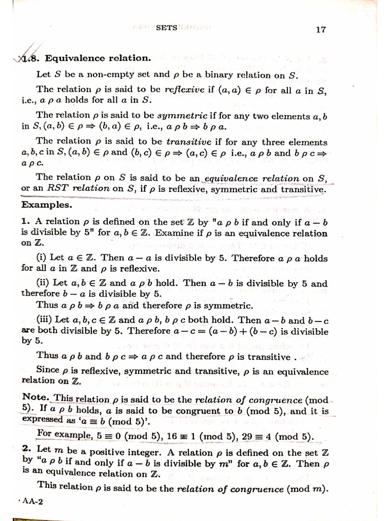 Partial Order Relation and Lattice | PDF