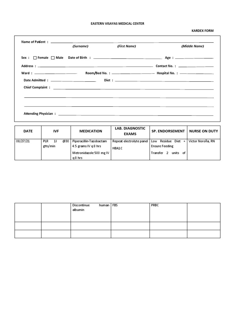 EVMC-KARDEX-FORMAT | PDF