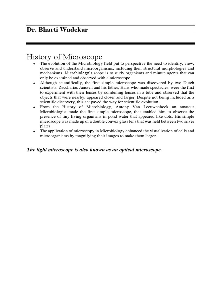 MICROSCOPE | PDF | Microscopy | Angular Resolution