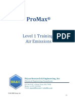 Promax Training | PDF | Distillation | Chemical Process Engineering