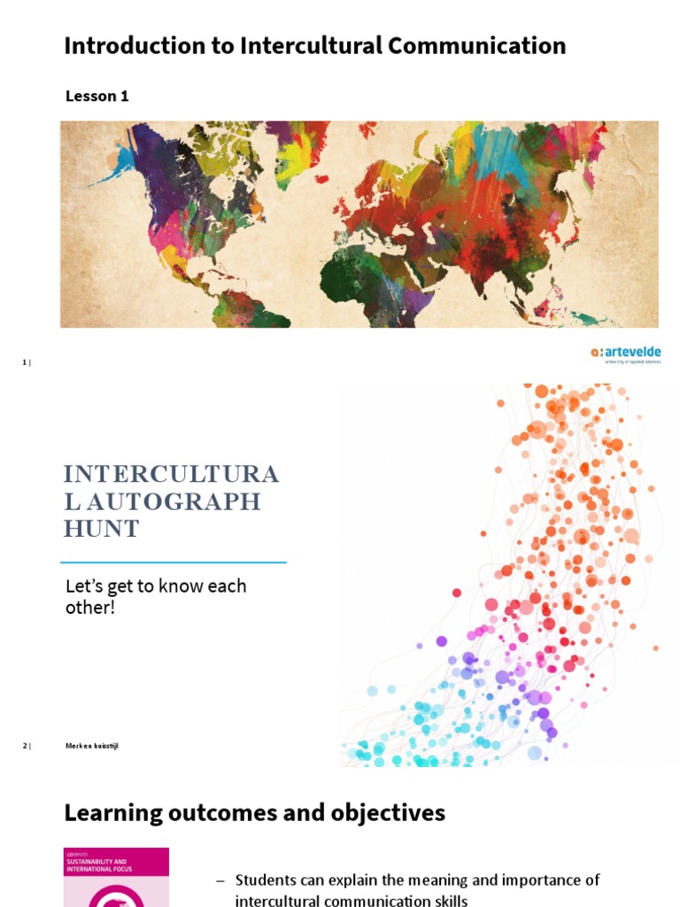 Module 1 - Lesson1 - Introduction To Intercultural Communication - Canvas | Download Free PDF ...