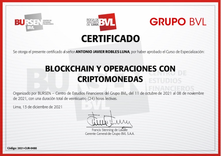 BURSEN BVL - Especialización en Blockchain y Operaciones Con ...
