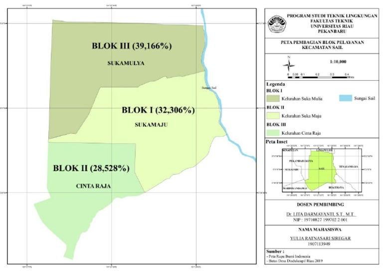 A3-Peta Blok - Yulia R.S. - B - Kec - Sail | PDF