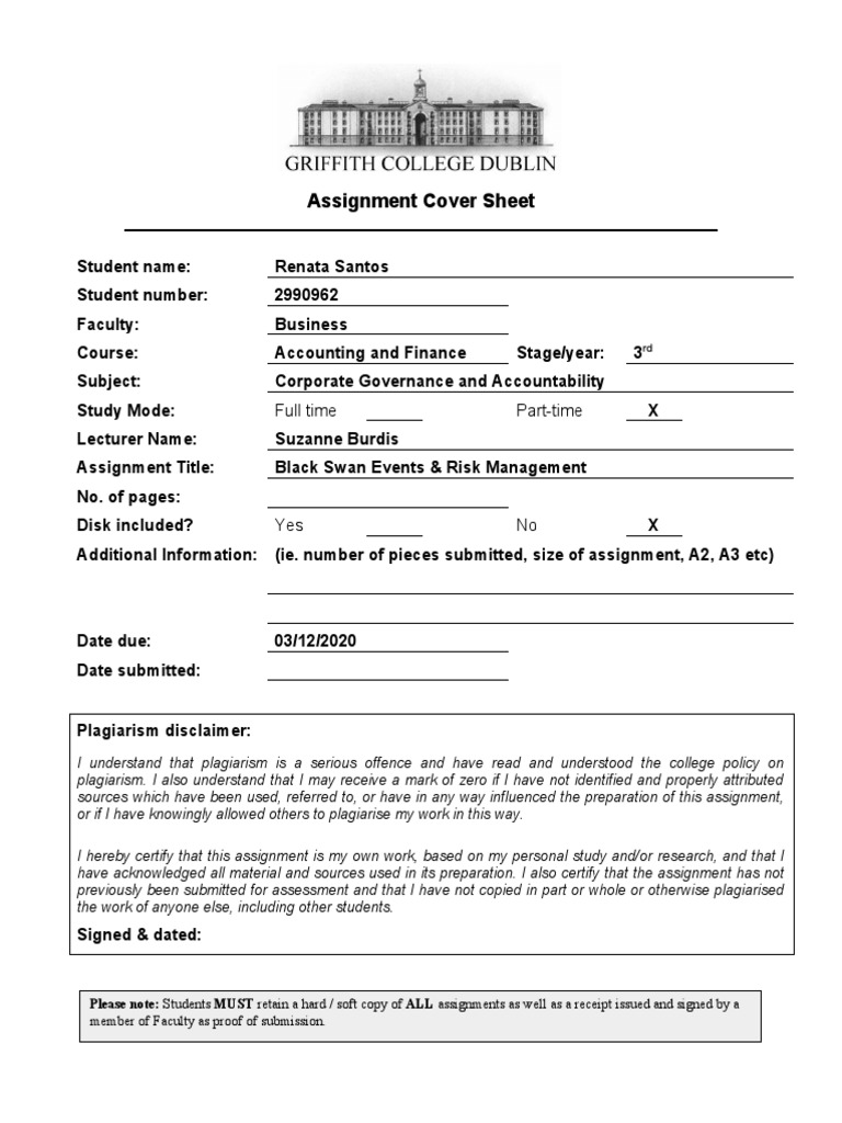 Black Swan | PDF | Risk | Risk Management