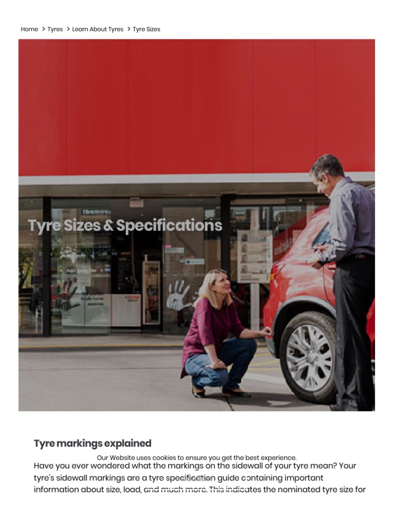 Tyre Sizes Explained: A Guide to Understanding Tyre Codes | PDF | Tire ...