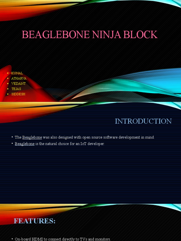 Beaglebone Ninja Block | PDF