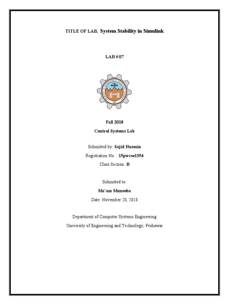 Lab 7 Pdf Teaching Methods And Materials Technology And Engineering