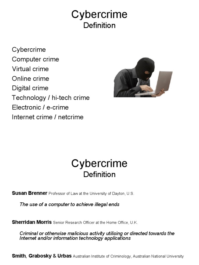 Cybercrime PPT | PDF | Cybercrime | Malware