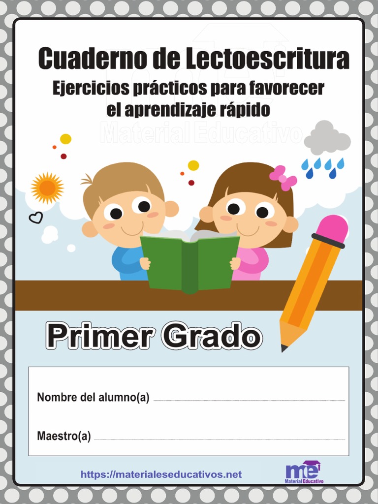 Cuaderno De Lecto Escritura Pdf