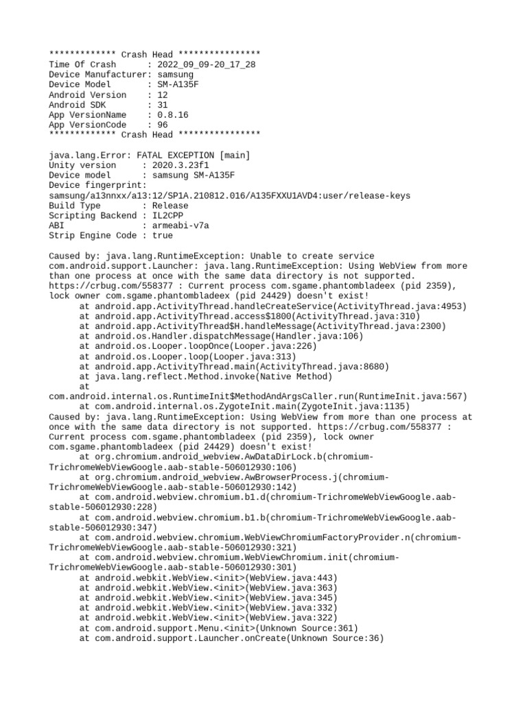 Mod Menu Crash 2022 09 09 20 17 28 Pdf Android Operating System Java Programming Language 1364