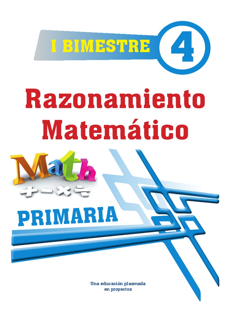 4to Grado - Mate (Imprimir Por Nitro) | PDF | Secuencia | Matemáticas
