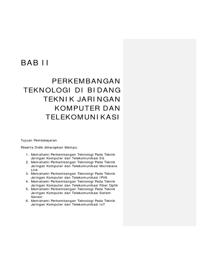 Materi Dasar Produktif TJKT SMT 1 4 2 Dasar Dasar Teknik Jaringan | PDF