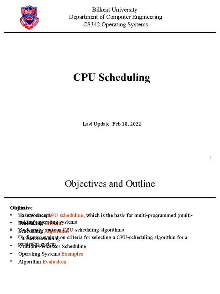 CPU Scheduling | PDF | Scheduling (Computing) | Thread (Computing)