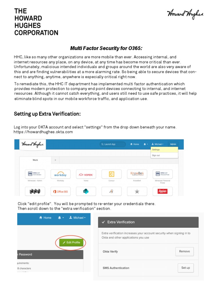 Multi Factor Setup Guide | PDF | Authentication | Login Multi Factor Setup Guide | PDF | Authentication | Login