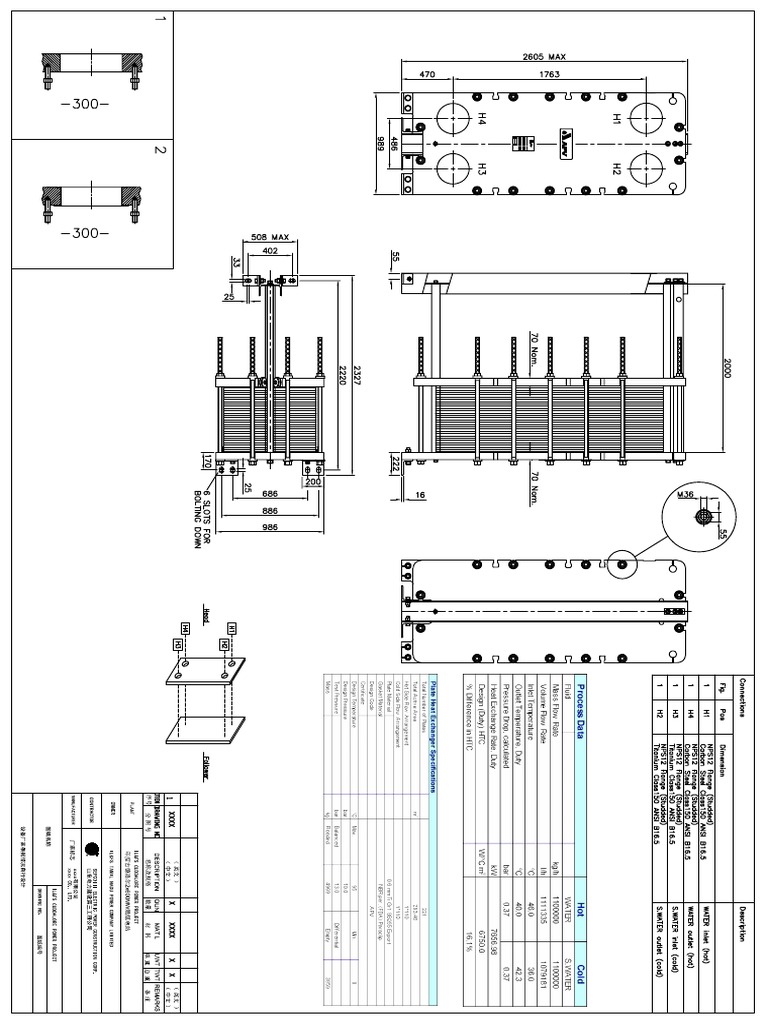Plate Heat Exchanger GA | PDF