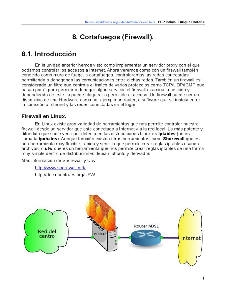 Temario Unidad 3 | PDF | Cortafuegos (informática) | Protocolos de internet
