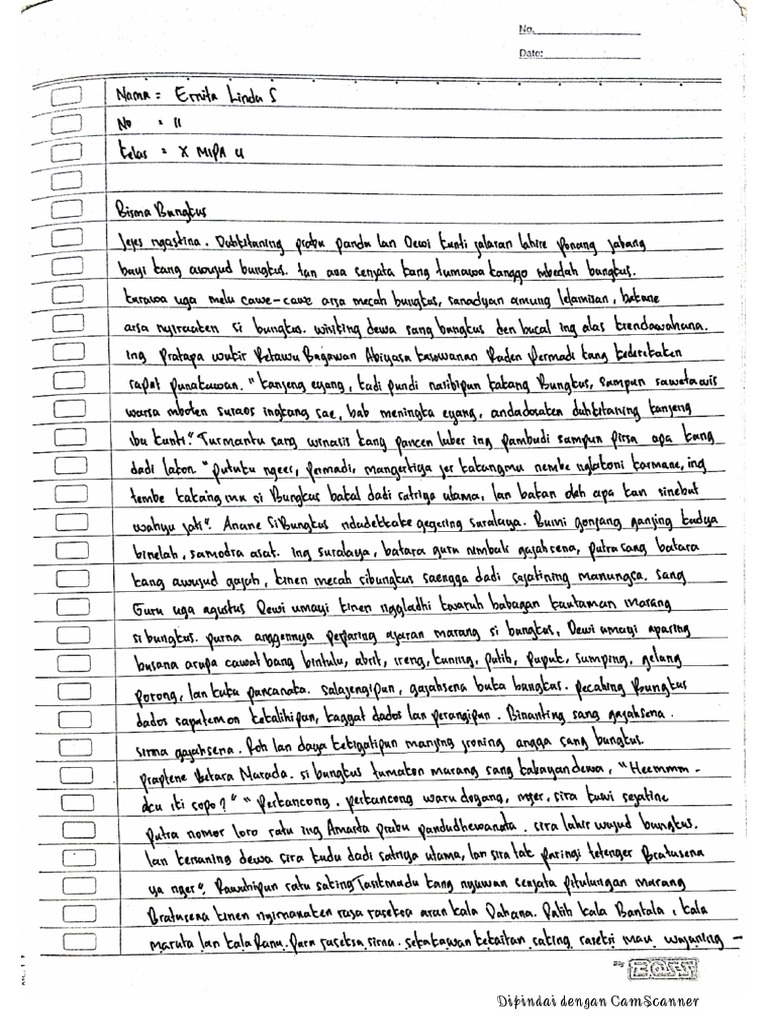 Rangkuman Dewa Ruci, Bima Bungkus | PDF