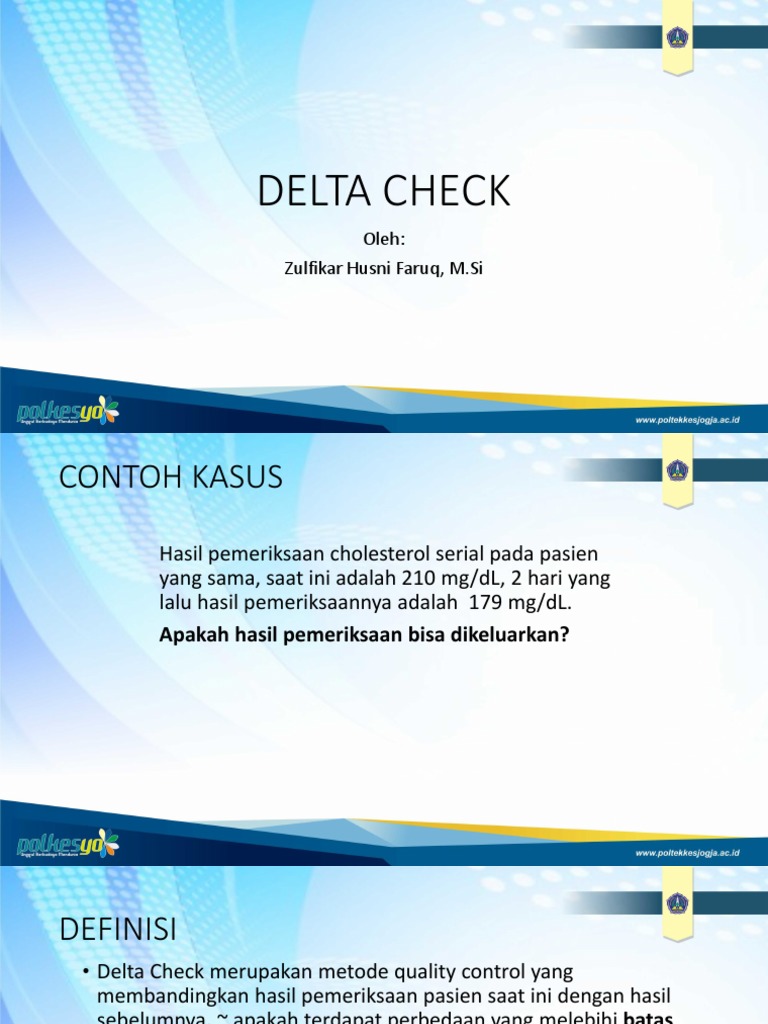 Delta Check Ngajar 2022 | PDF