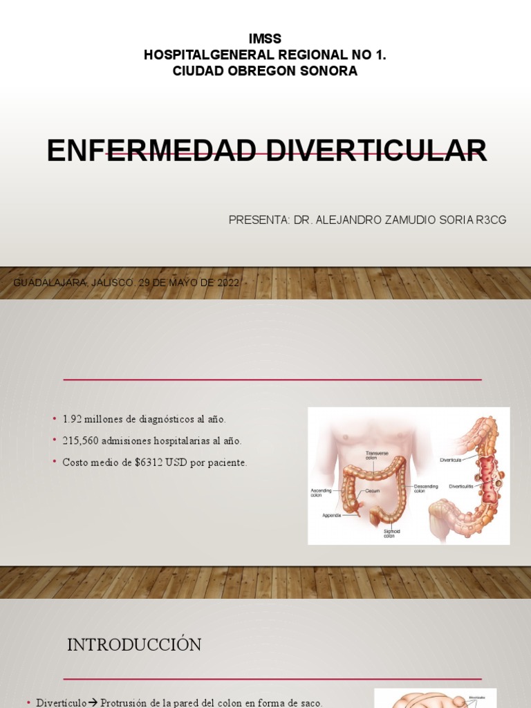 Enfermedad Diverticular | PDF | Ciencias de la Salud | Especialidades Medicas
