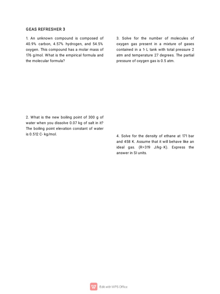 Geas Refresher 3 | PDF