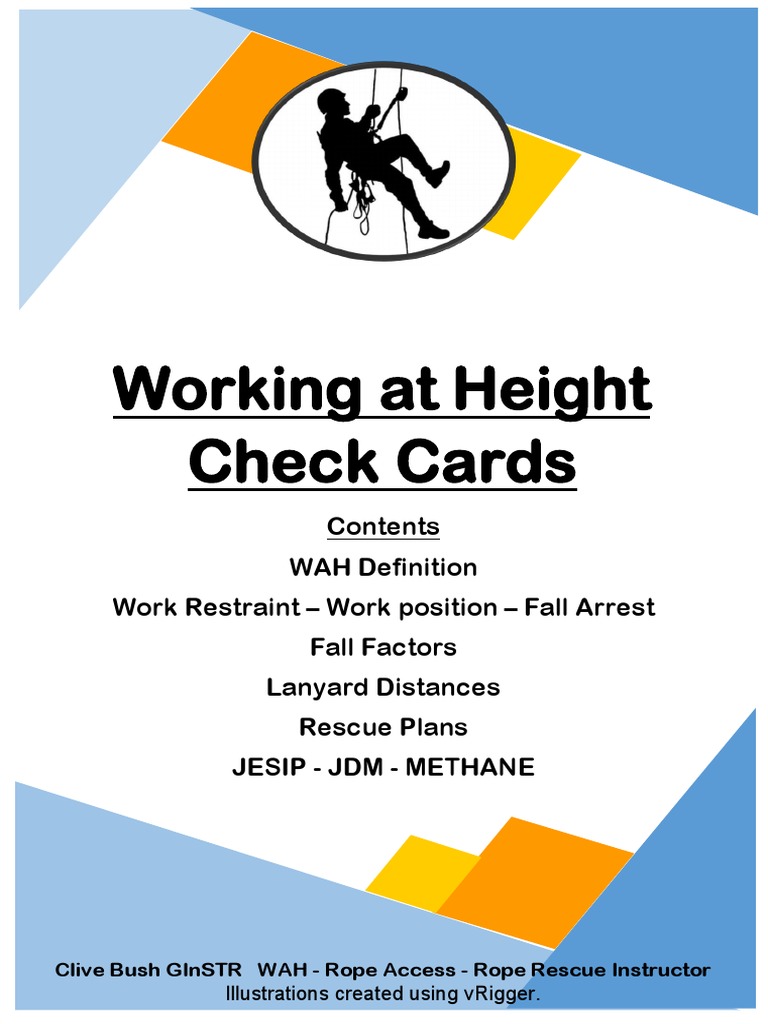 Working at Height (Clive Bush) | PDF | Occupational Safety And Health ...