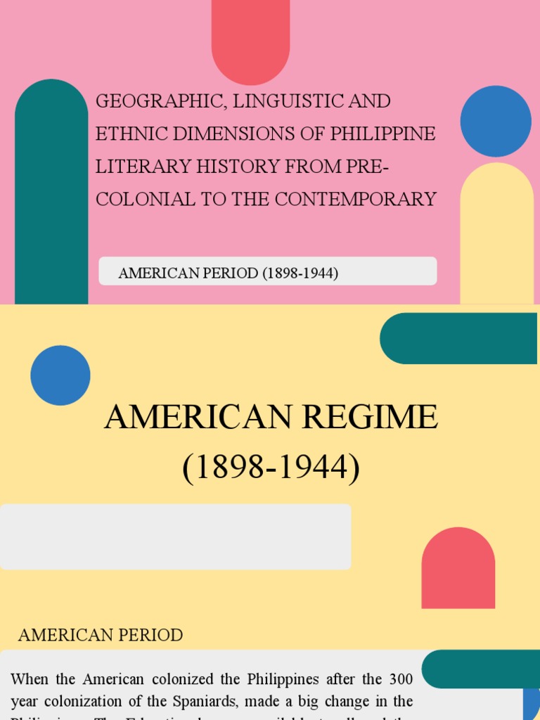 Lesson 1 Day 2 American Period | PDF | Philippines