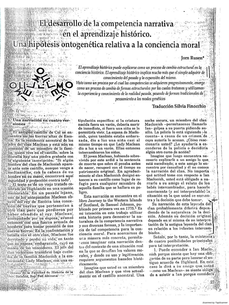 Rusen Jorn Conciencia Historica 1 | PDF