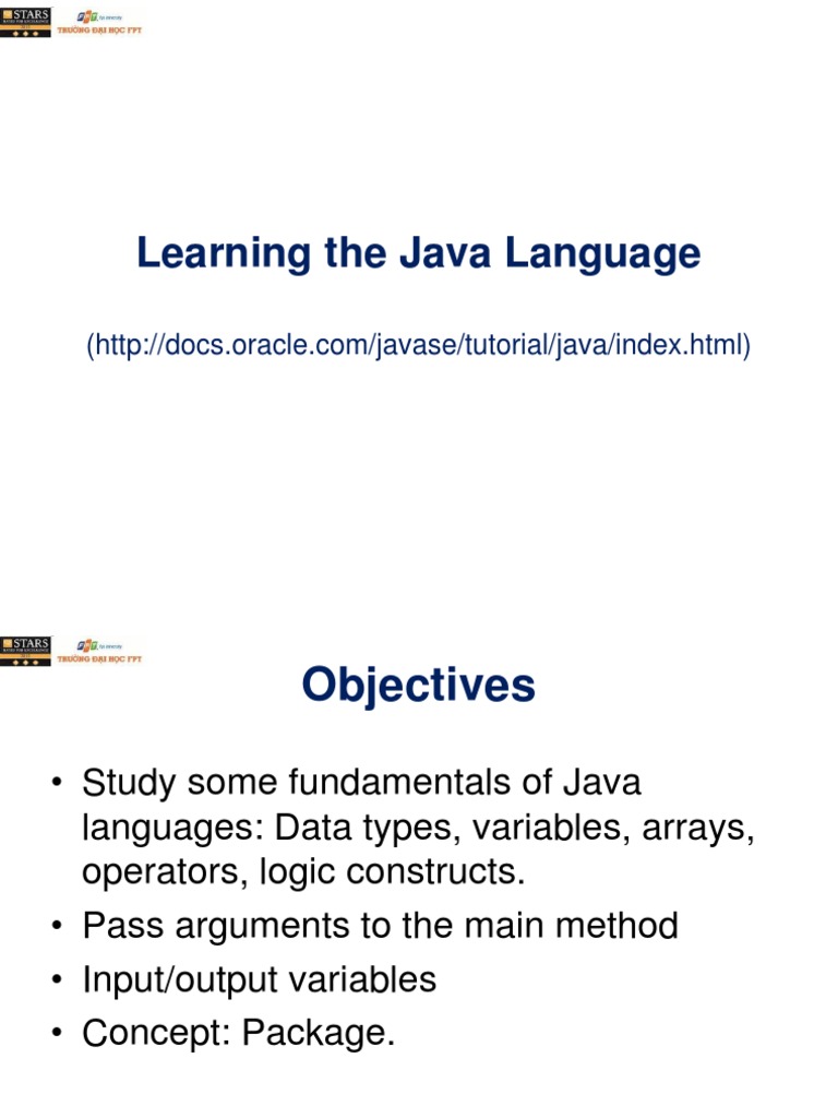 3.learning The Java Language | PDF | Array Data Structure | Class ...