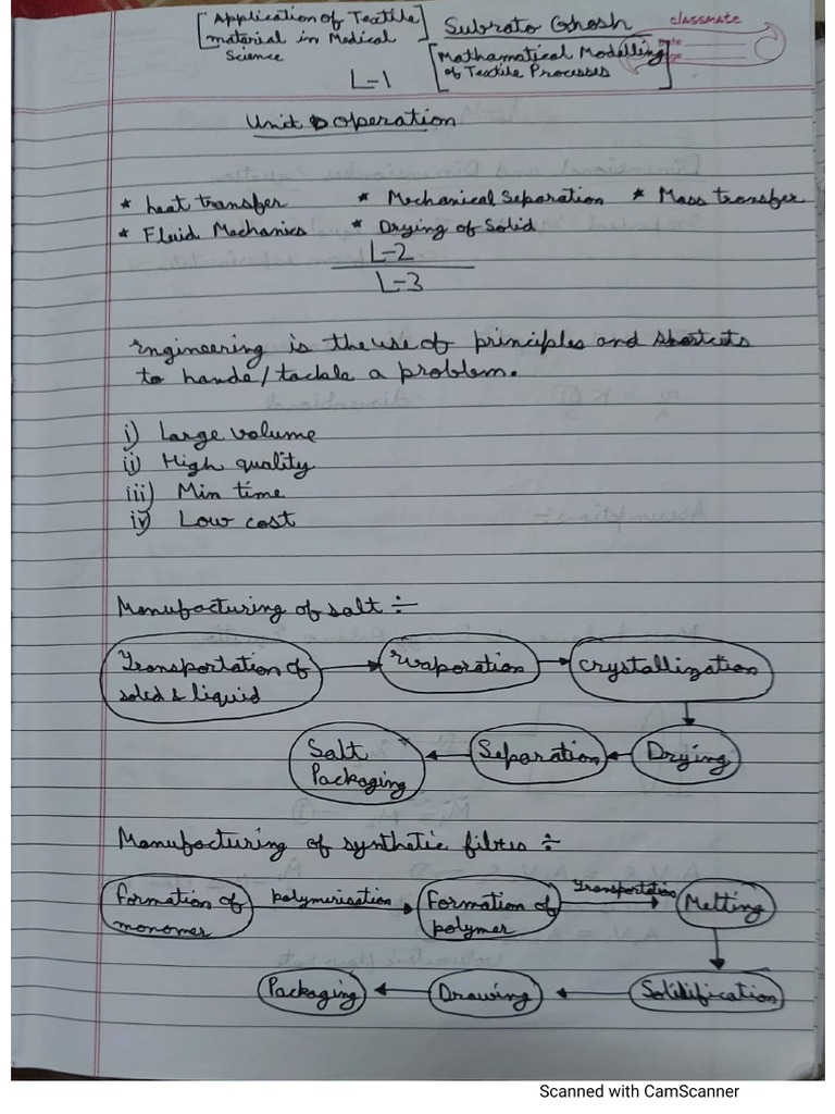 Unit Operation | PDF