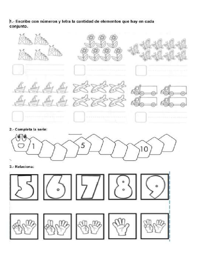 Repaso de Los Números | PDF