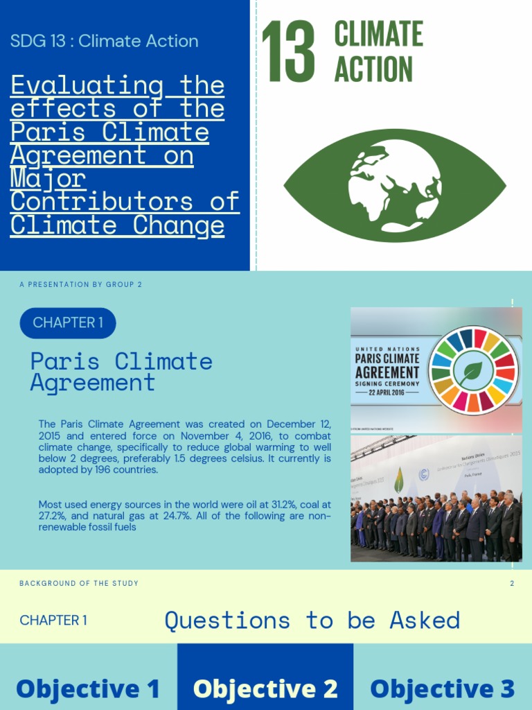 SDG 13 Climate Action Plan | PDF | Climate Change | Earth