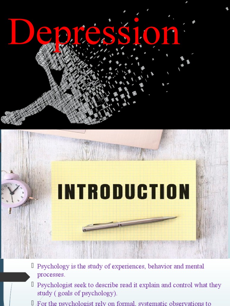 Psychology Depression | PDF | Psychology | Psychotherapy