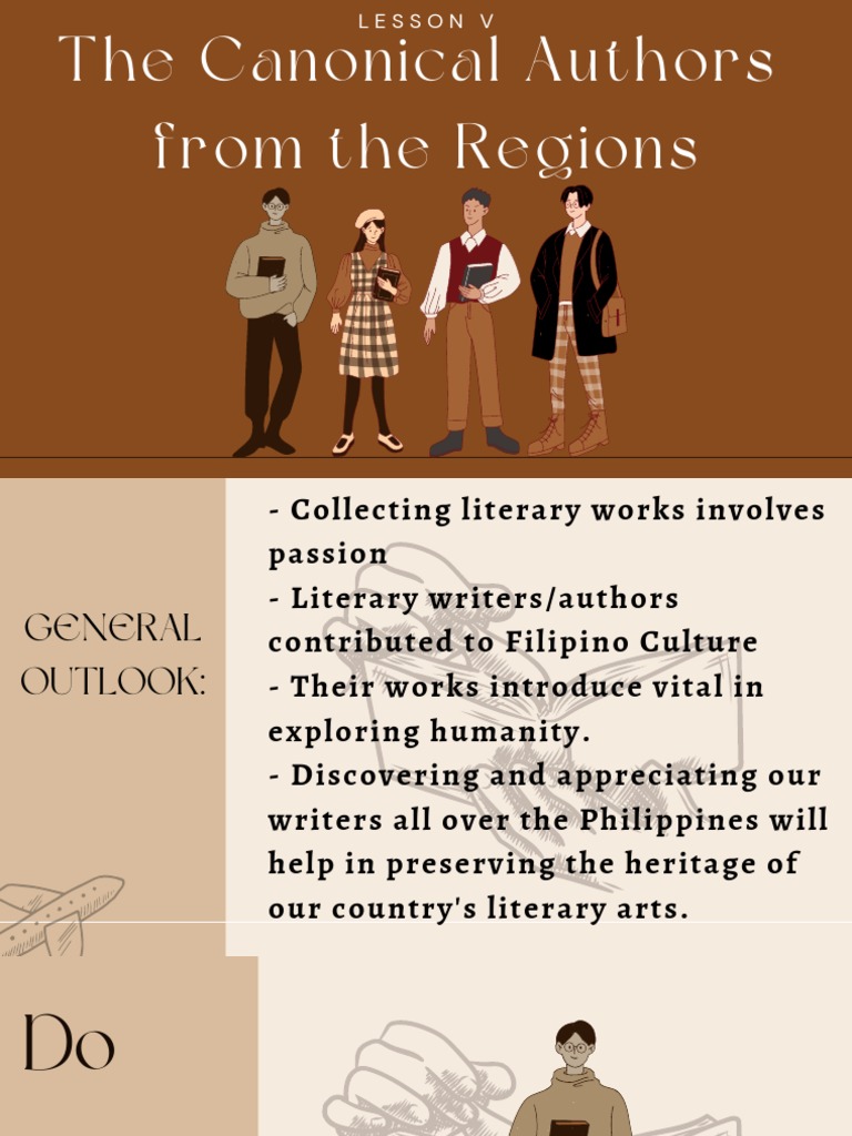 Canonical Authors Across Philippine Regions | PDF | Mindanao | Luzon