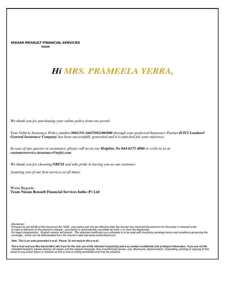 Policy Schedule | PDF | Insurance | Liability Insurance