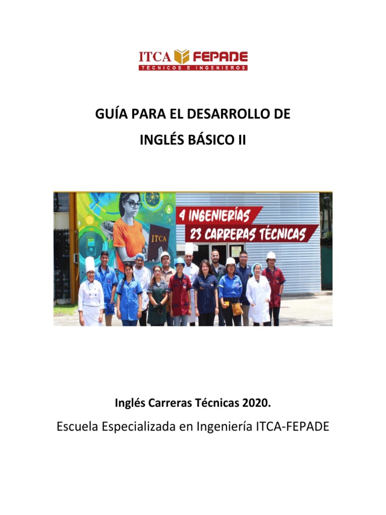 Basic English II Booklet | PDF | Linguistics | Human Communication