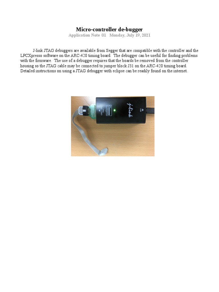 AN01 ARM Code Debugger | PDF | Science & Mathematics | Technology & Engineering