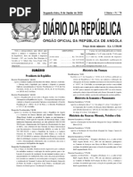 Ministros De Estado De Angola 2025 PDF