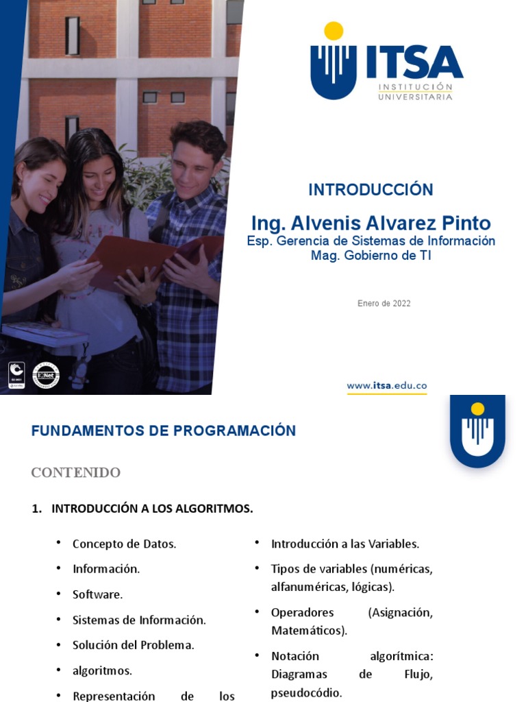 Fundamentos de la Programación: Una Introducción a los Conceptos Básicos | PDF | Algoritmos | Lógica