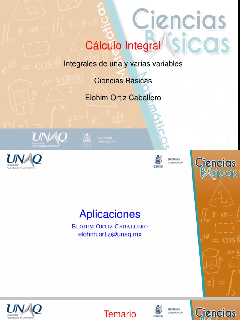 Integrales y Sólidos de Revolución | PDF | Integral | Pi
