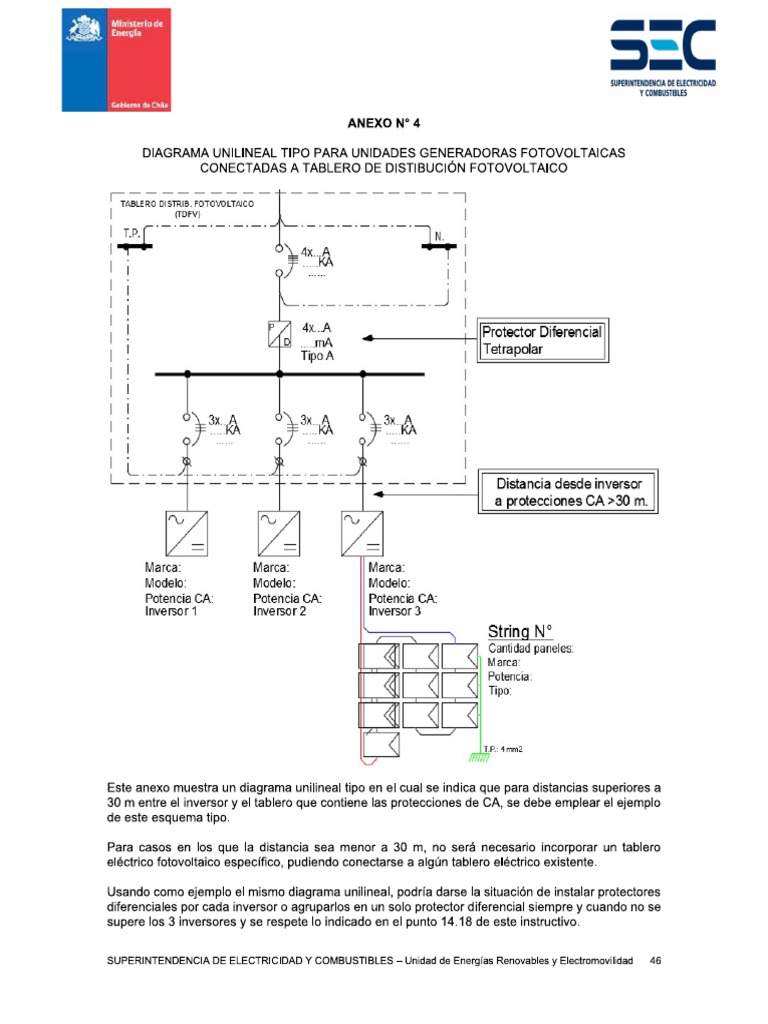 Diagrama Unilineal TDA 4 | PDF