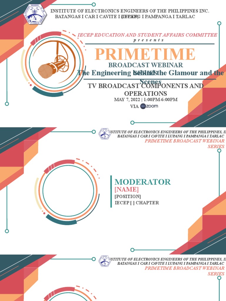 Broadcast Ppt Template Pdf Cyberspace Computer Science