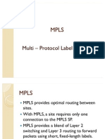 Multi Protocol Label Switching (MPLS) | PDF | Multiprotocol Label Switching | Networking