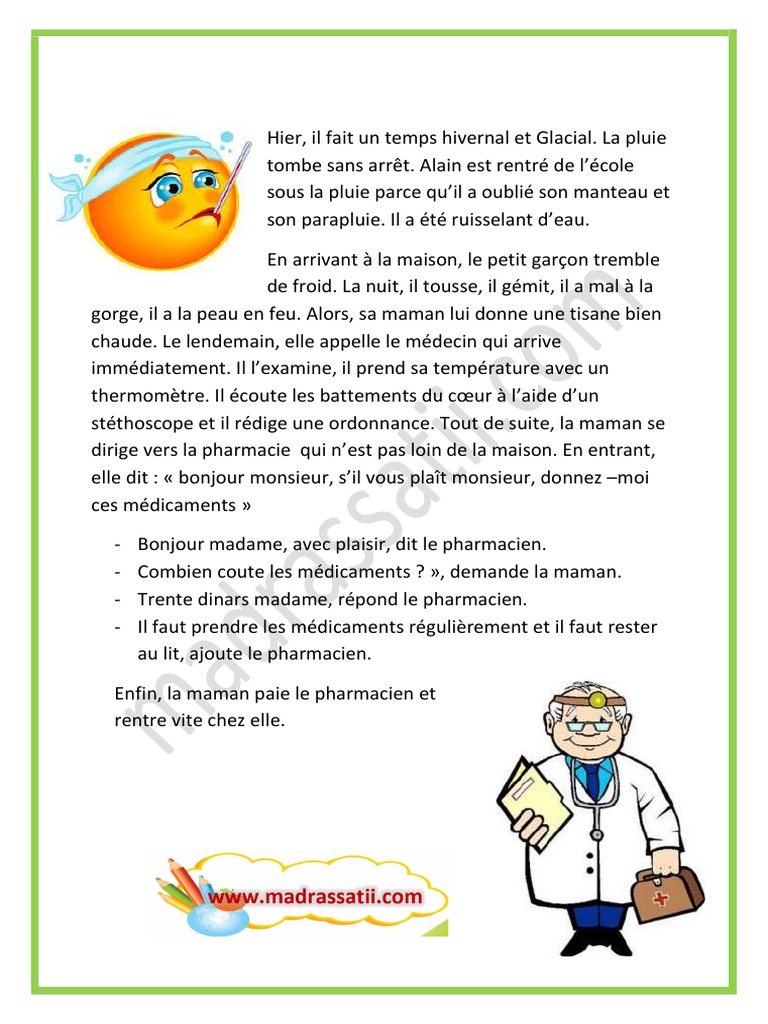 Maman soigne son enfant malade | PDF