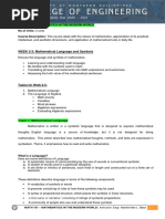 MMW Chap 2 Mathematical Language and Symbols | PDF | Set (Mathematics ...