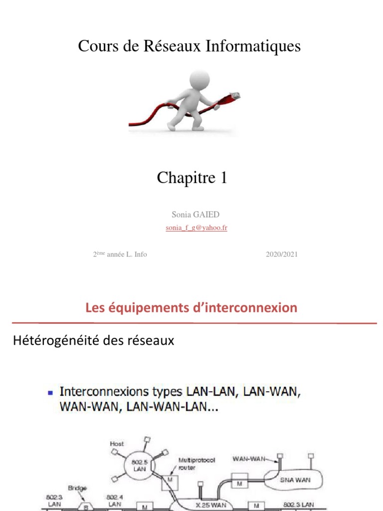 Chapitre 1 | PDF | Modulation | Réseau informatique