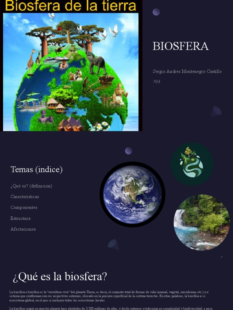 Biosfera | PDF