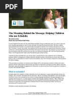 Hanen Program | PDF | Imitation | Conversation