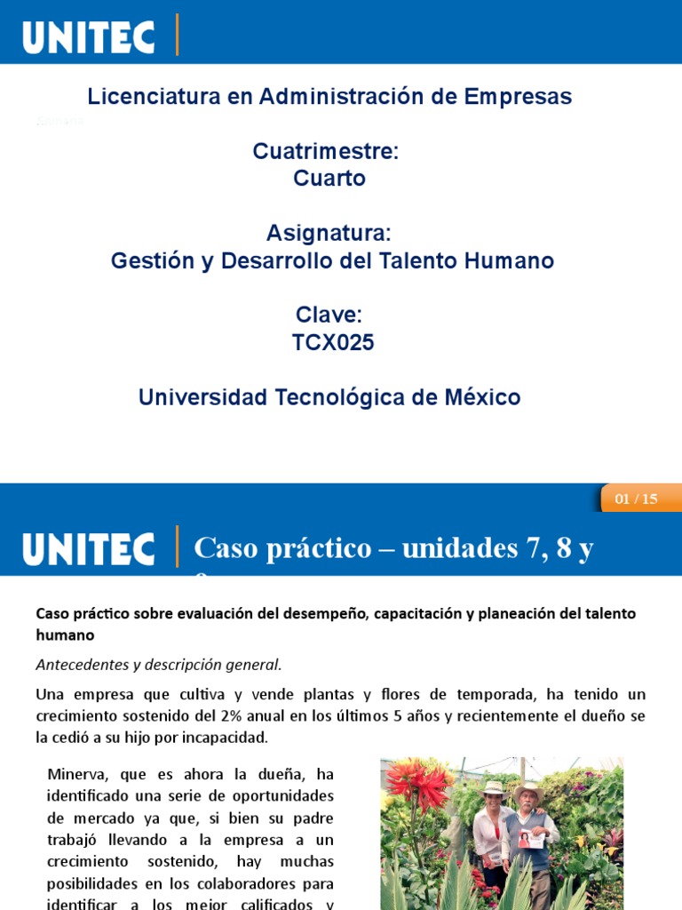 GDTH Caso de Estudio Semana 5 | PDF | Evaluación | Evaluación de desempeño