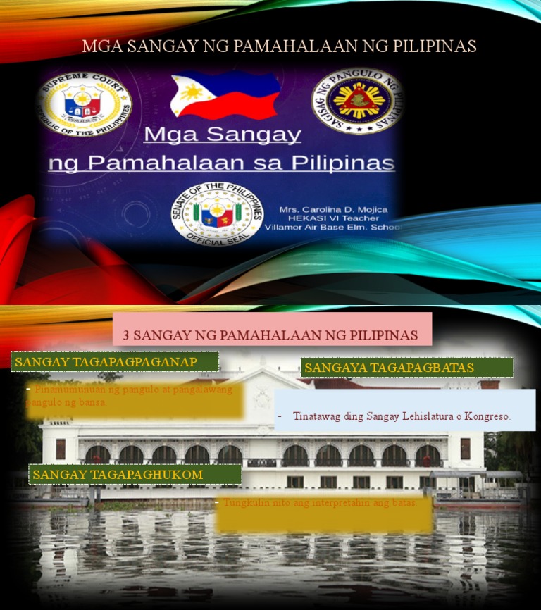 Sangay NG Pamahalaan NG Pilipinas | PDF