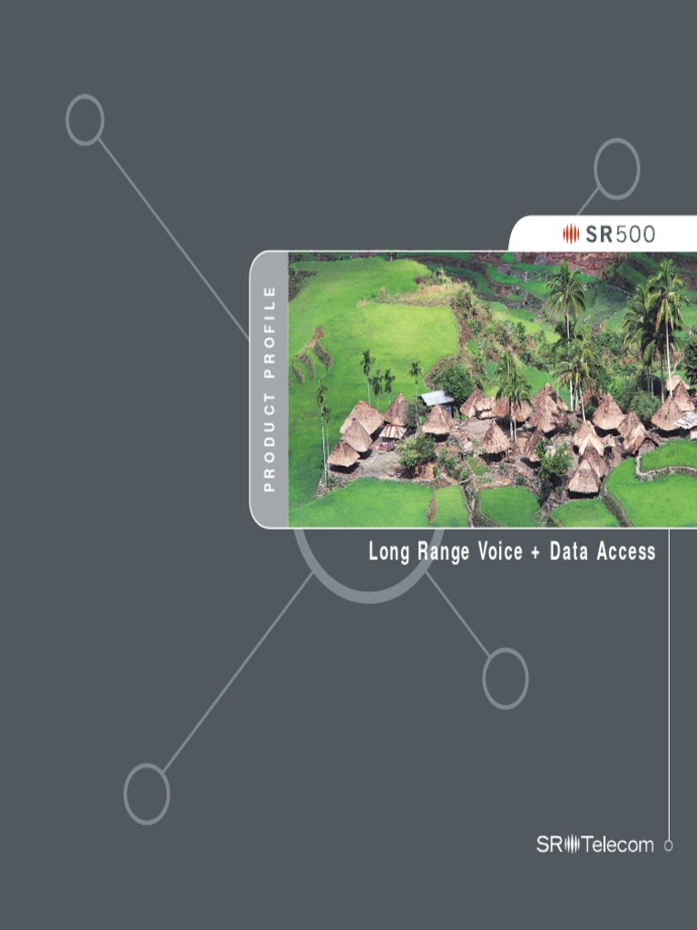 SR Telcom SR500 Long Range Voice + Data Access Brochure | PDF ...